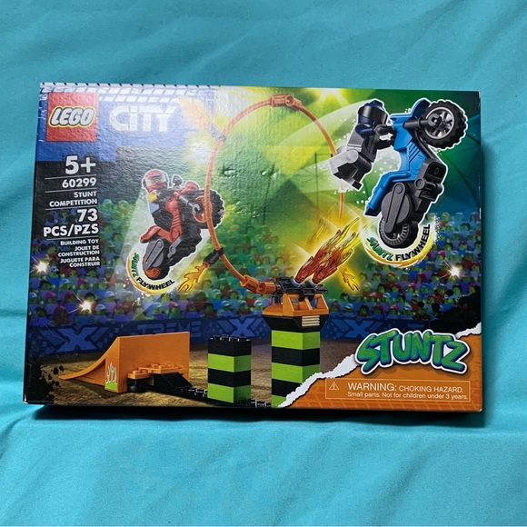 Lego | Toys | Lego City Stuntz Motorcycle Ramp | Poshmark
